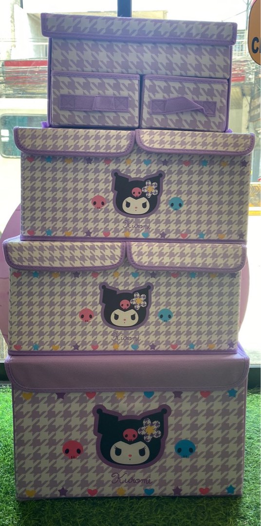 Storage box kuromi, Furniture & Home Living, Home Improvement ...