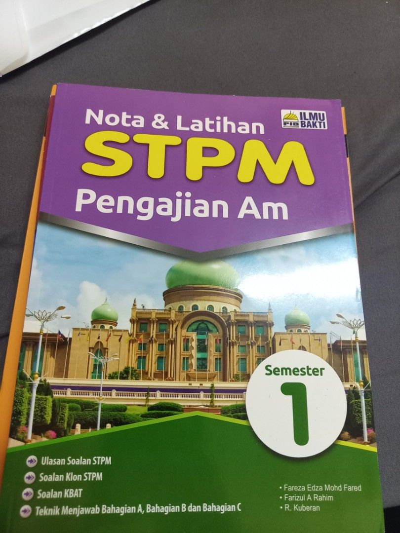 STPM SEM 1 BOOKS, Hobbies & Toys, Books & Magazines, Textbooks on Carousell