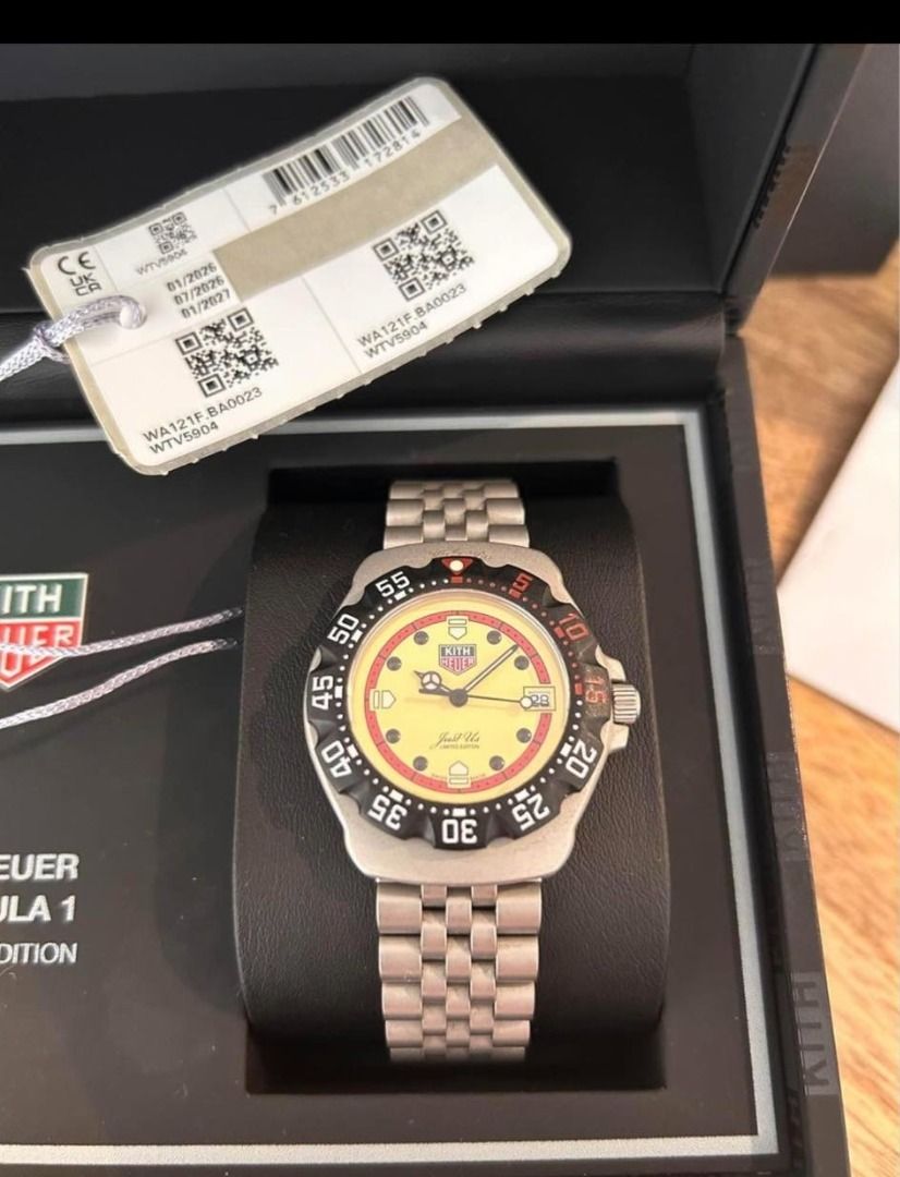 TAG Heuer Formula 1 x KITH (Limited Edition), Men's Fashion, Watches ...