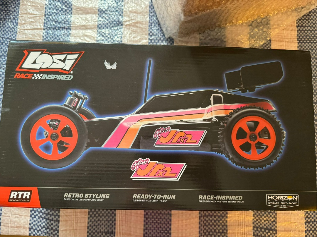(RC Series) Brand new kit of Team Losi 1/16 Mini JRX2 Brushed 2WD Buggy ...