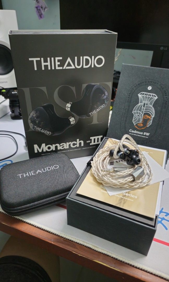 Thieaudio Monach MKIII and Effect Audio Cadmus 8W, Audio, Earphones on ...