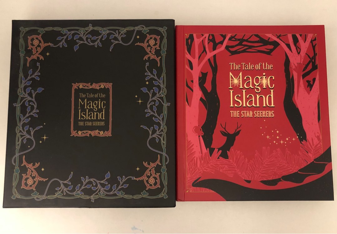 TXT UNSEALED POP UP BOOK THE TALE OF THE MAGIC ISLAND THE STAR SEEKERS ...
