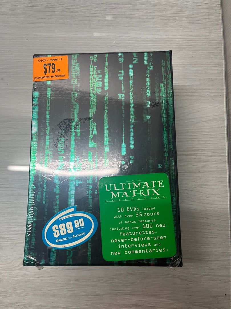 Ultimate Matrix DVD(full set), Hobbies & Toys, Music & Media, CDs ...