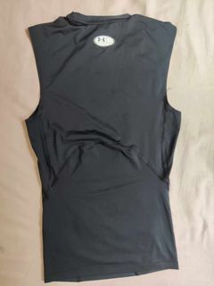 UNDER ARMOUR COMPRESSION SANDO, Men's Fashion, Activewear on Carousell