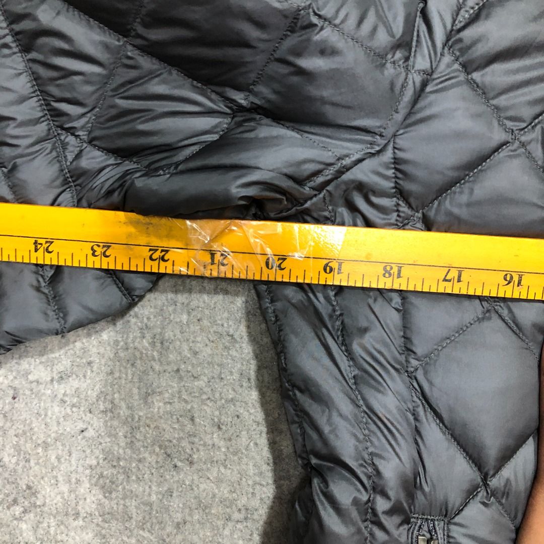 UNIQLO Pufftech Ultra Light Down Grey Jacket Puffer Winter Snow Size XL ...