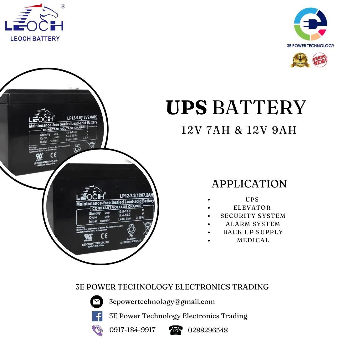 UPS BATTERY (SEALED LEAD ACID), Computers & Tech, Office & Business ...