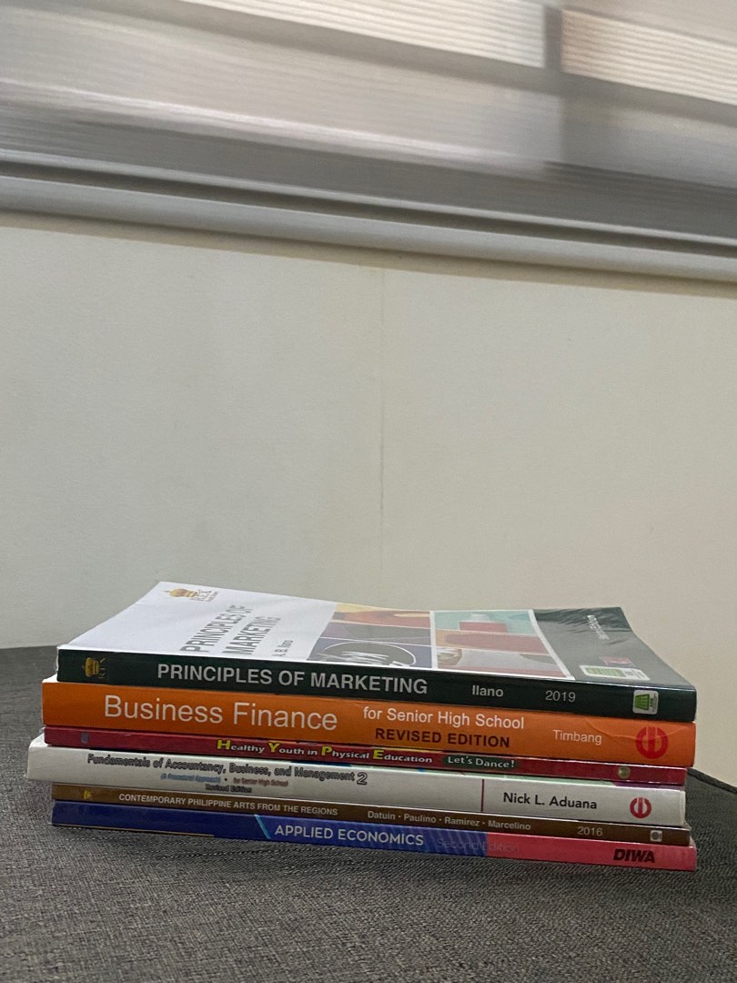 UST SHS ABM GRADE 12 BOOKS, Hobbies & Toys, Books & Magazines ...