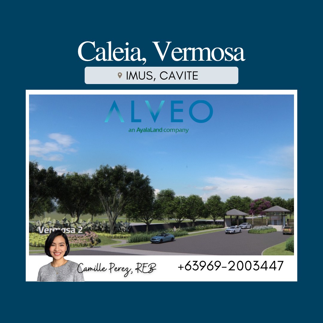 Vermosa Caleia Prime Lot Only in Imus Cavite near Landers, Vermosa ...