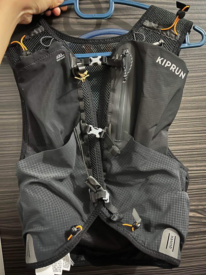 Vest Decathlon Trail Running Bag 10L (With 1L Water Bladder) - KIPRUN ...