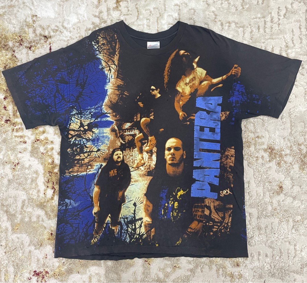 Vintage 1993 ovp Pantera, Men's Fashion, Tops & Sets, Tshirts & Polo ...