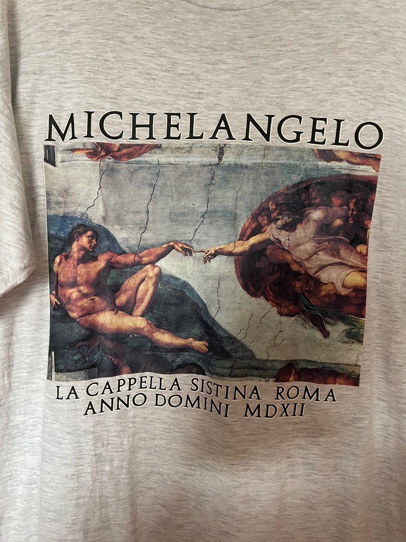 Vintage 90's Micheal Angelo, Men's Fashion, Tops & Sets, Tshirts & Polo ...