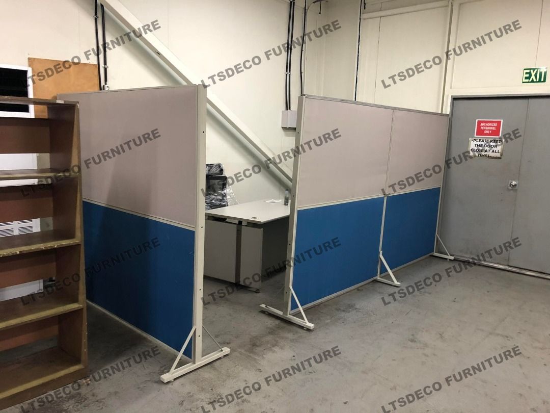 wall panel divider office partition furnitures, Furniture & Home Living ...