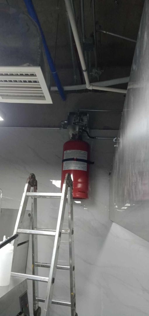WCK26 KFSS Kitchen Fire Suppression Installation Complete Bfp Approved ...