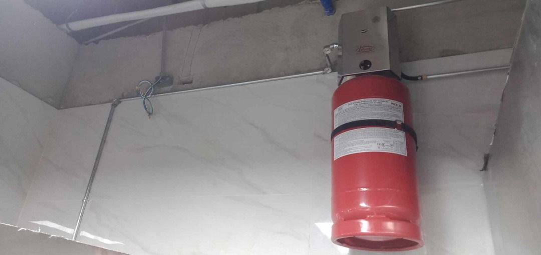 WCK26 KFSS Kitchen Fire Suppression Installation Complete Bfp Approved ...