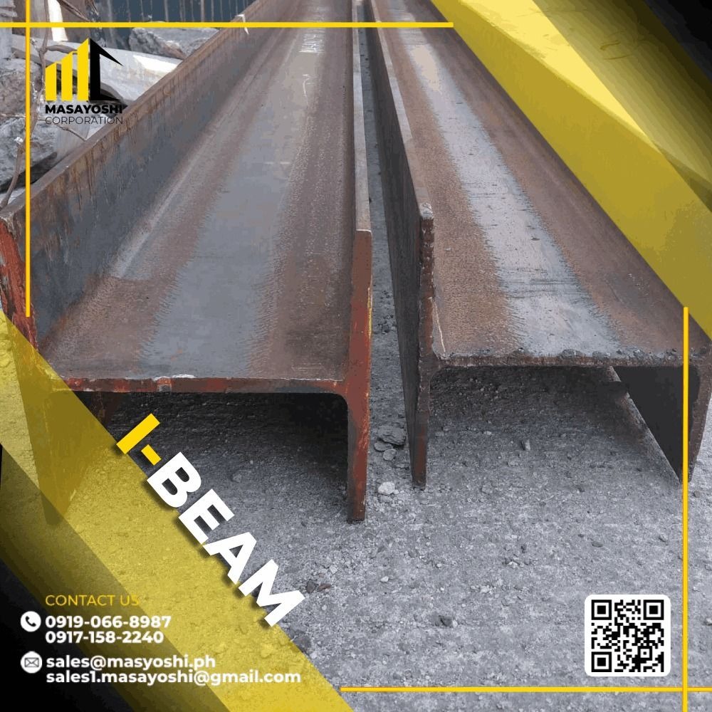 WIDE FLANGE 6 X 4 9# 6MTRS, Ibeam, Angle Bar, Cyclone Wire, Hoist ...