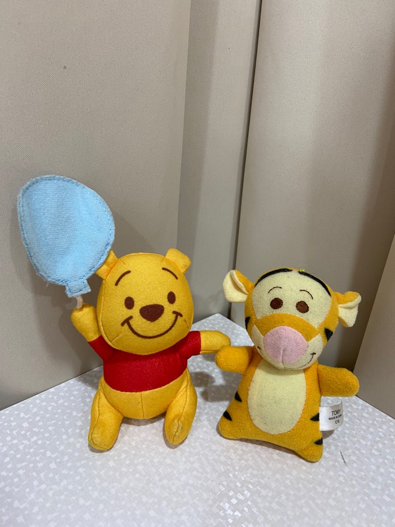Winnie the Pooh Tigger Rattle Plush Soft Toy Combo, Babies & Kids ...