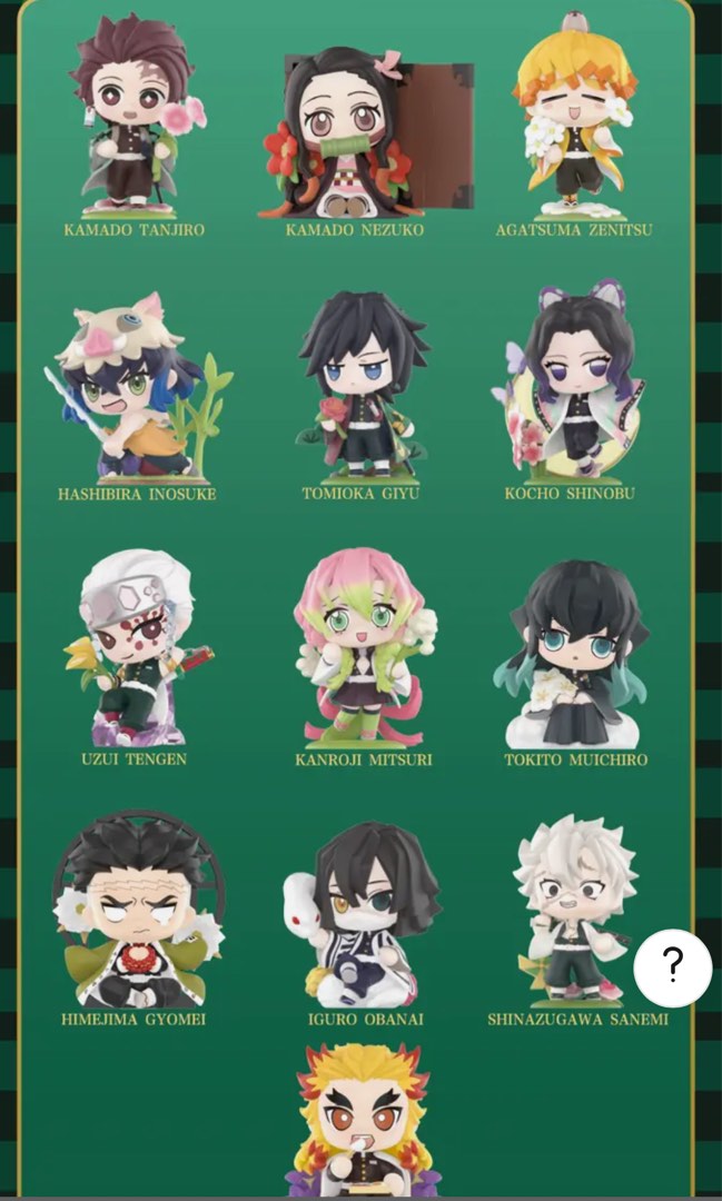 [WTT] Demon Slayer Popmart, Hobbies & Toys, Toys & Games on Carousell