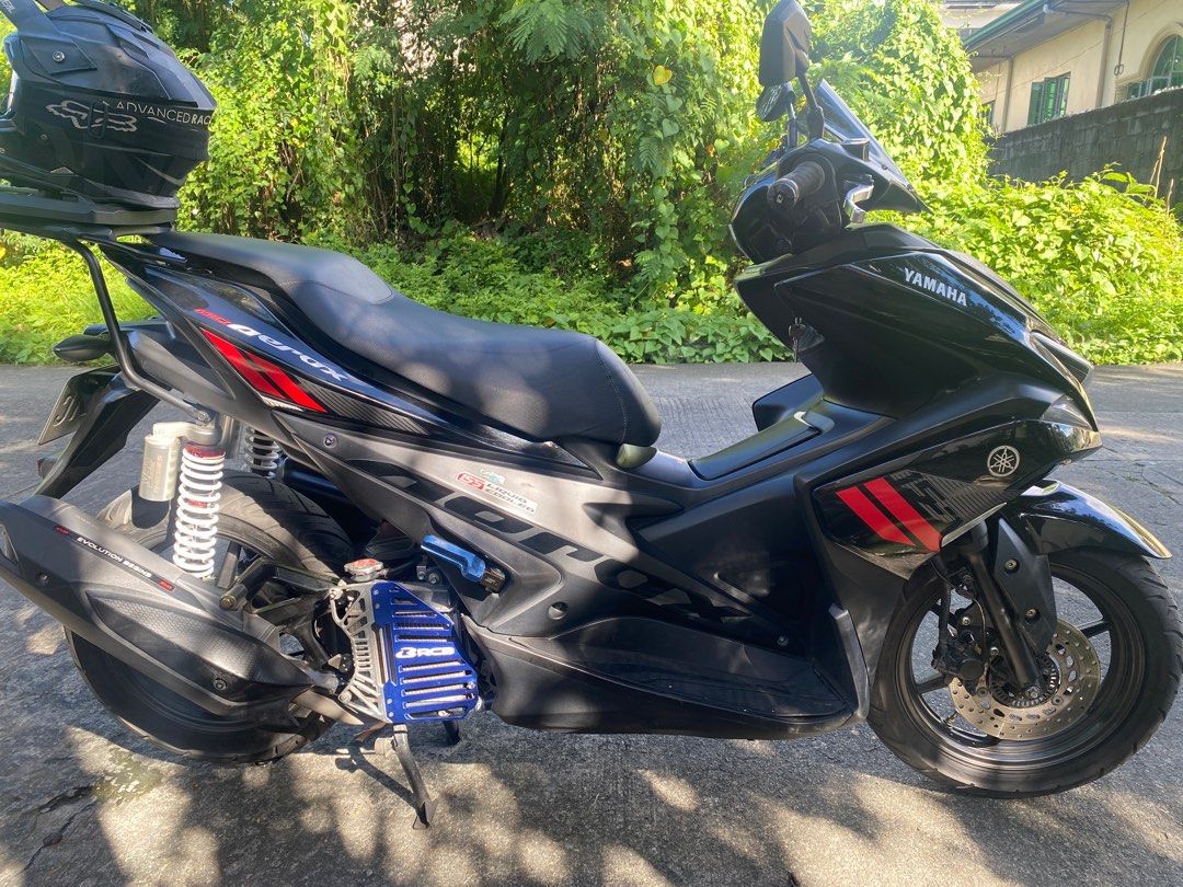 Yamaha Aerox v1 Black Raven, Motorbikes, Motorbikes for Sale on Carousell