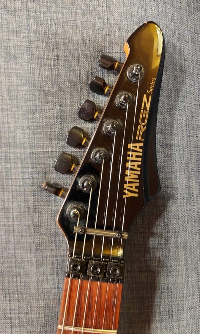 Yamaha electric RGZ series guitar, Hobbies & Toys, Music & Media ...