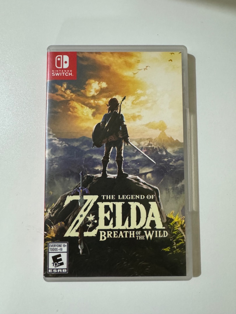 Zelda BOTW Nintendo Switch Game, Video Gaming, Video Games, Nintendo on ...