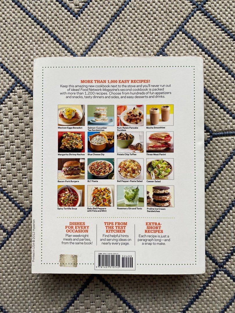 1000 EASY RECIPES FOOD NETWORK MAGAZINE, Hobbies & Toys, Books ...