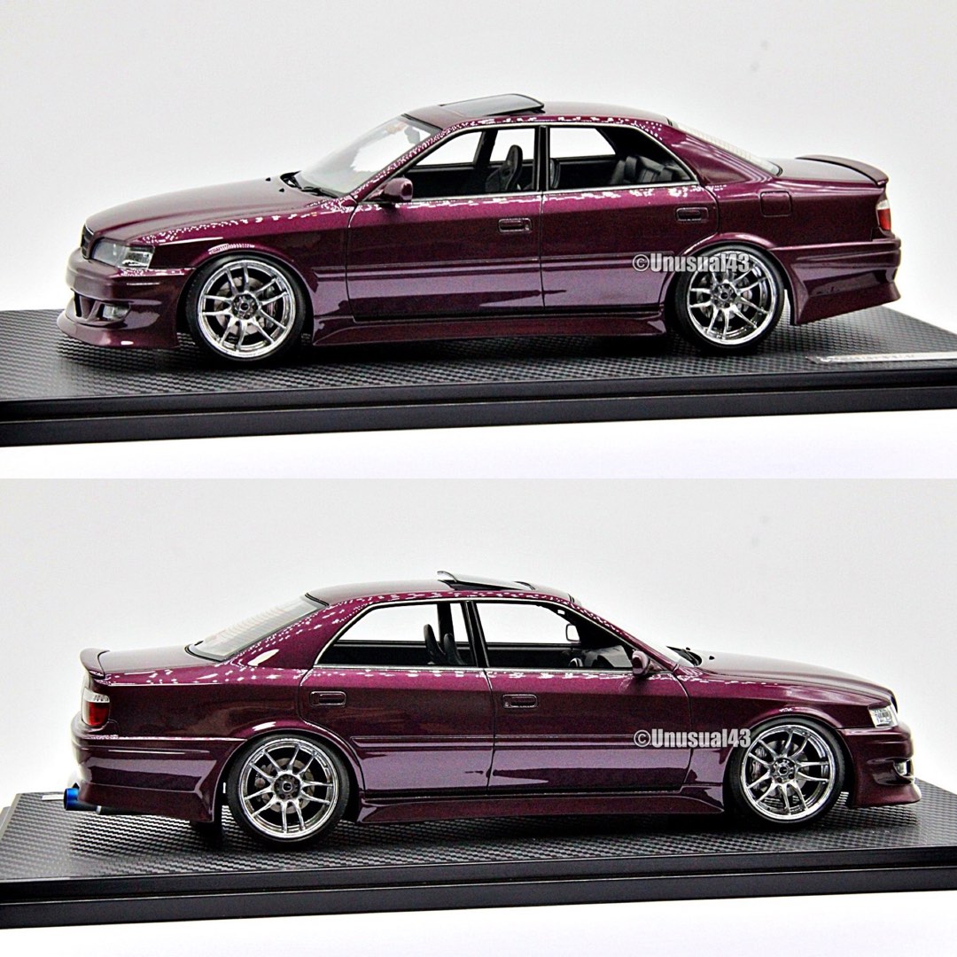 1/18 Ignition Model Vertex JZX100 Chaser Purple Metallic, Hobbies ...