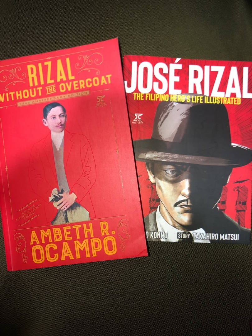 [2 BOOKS!] Jose Rizal: The Filipino Hero’s Life Illustrated & Rizal ...