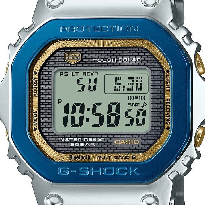 佐敦門市 100% 全新 Casio G-Shock GMW-B5000SS-2 GMW-B5000SS GMW-B5000 50th Anniversary 方形系列 G-Square ...