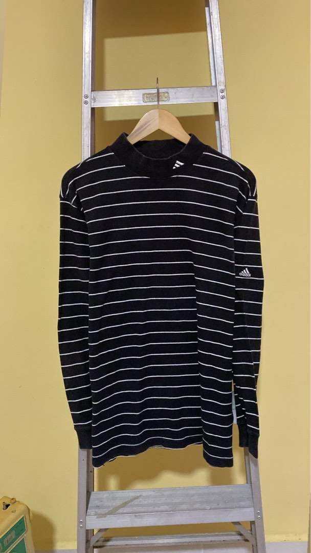 Adidas turtle neck longsleeves, Men's Fashion, Tops & Sets, Formal ...