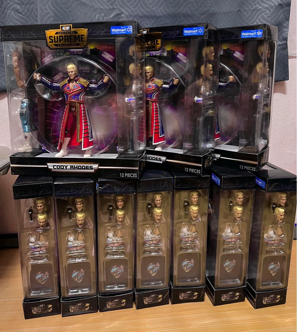 Aew Figure Cody Rhodes *Walmart Exclusive AEW Supreme Collection ...