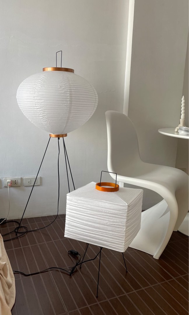akari lamp repro, Furniture & Home Living, Lighting & Fans, Lighting on ...