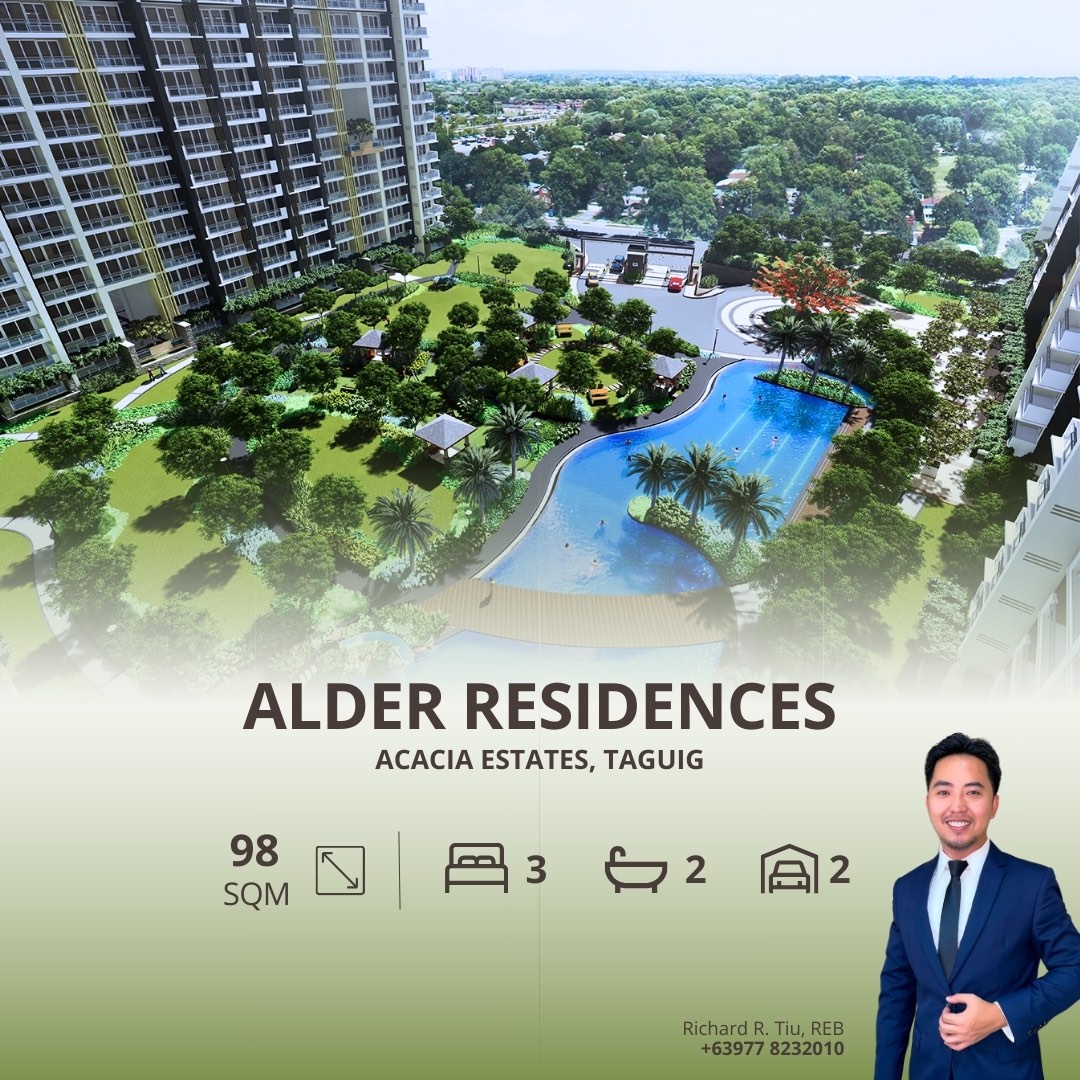 Alder Residences 3BR Three Bedroom with Tandem Parking in Acacia ...