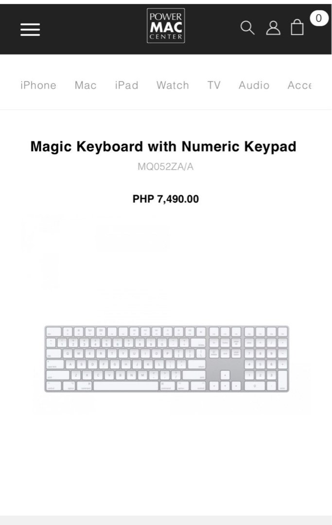Apple Magic Keyboard With Numeric Keypad Computers And Tech Parts And Accessories Computer