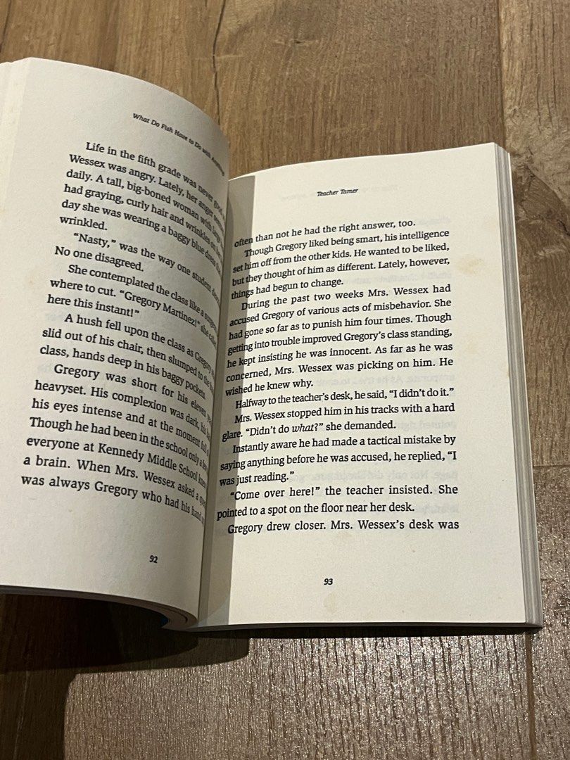 AVI What do fish have to do with anything ?, 興趣及遊戲, 書本 & 文具, 小說 & 故事書 ...