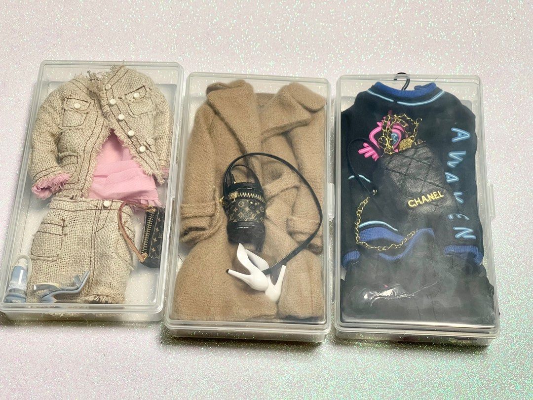 Barbie/ Integrity toys/ one sixth scale/ Zuru mini/ rement boxes ...