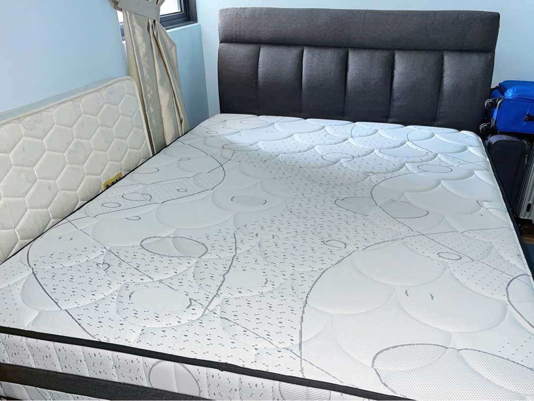 Bed - First- Knight Spinal care comfort mattress, Furniture & Home ...