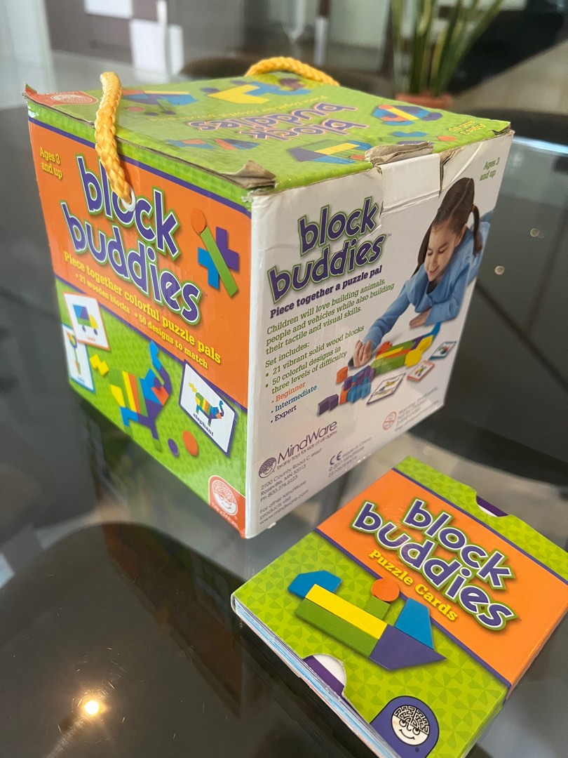 Block buddies, Hobbies & Toys, Toys & Games on Carousell
