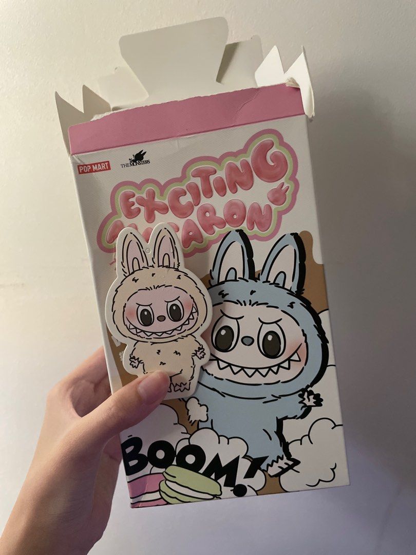 BNIF Labubu Macaron Soy Milk, Hobbies & Toys, Toys & Games on Carousell