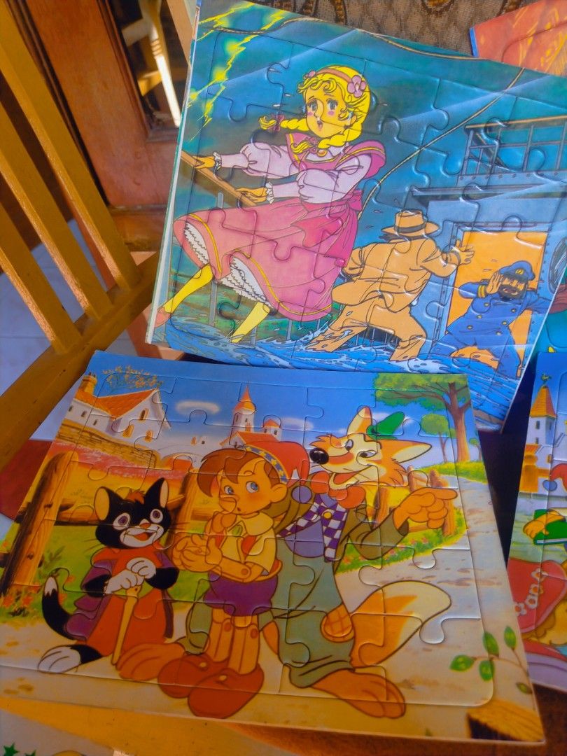 Buku sekai no dowa puzzle jadul dongeng dalam bahasa jepang buku jepang ...