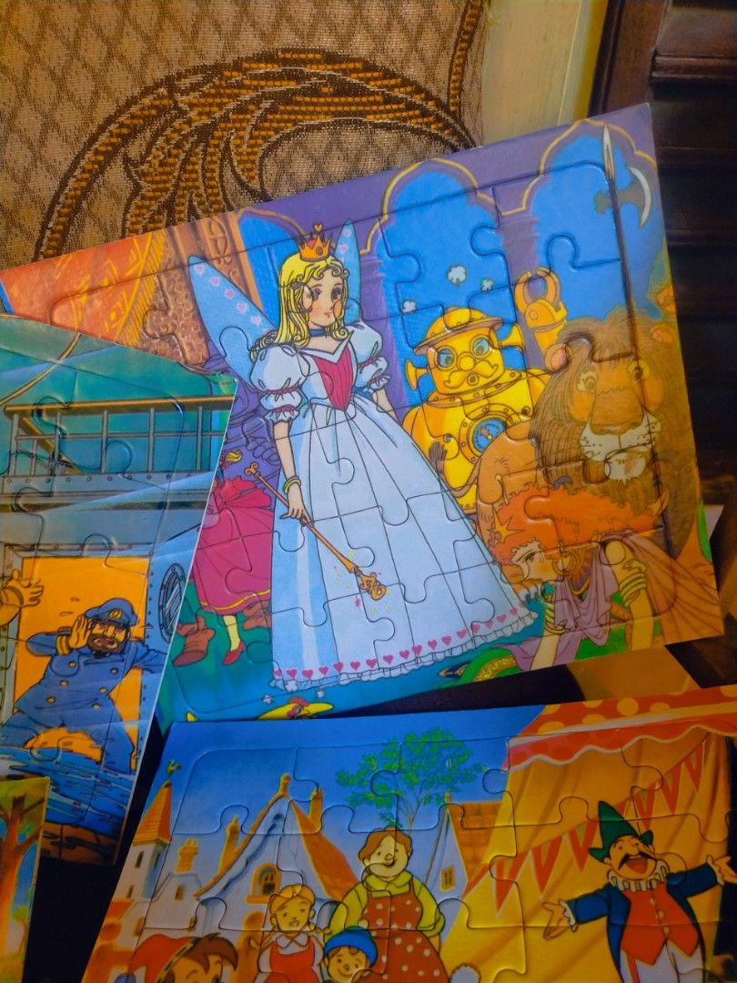 Buku sekai no dowa puzzle jadul dongeng dalam bahasa jepang buku jepang ...