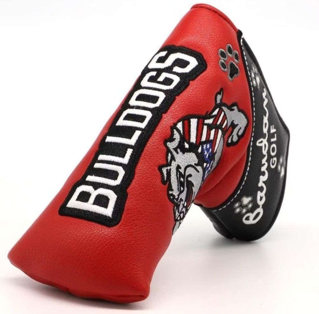Bull Dogs Putter Head Cover, Sports Equipment, Sports & Games, Golf on ...