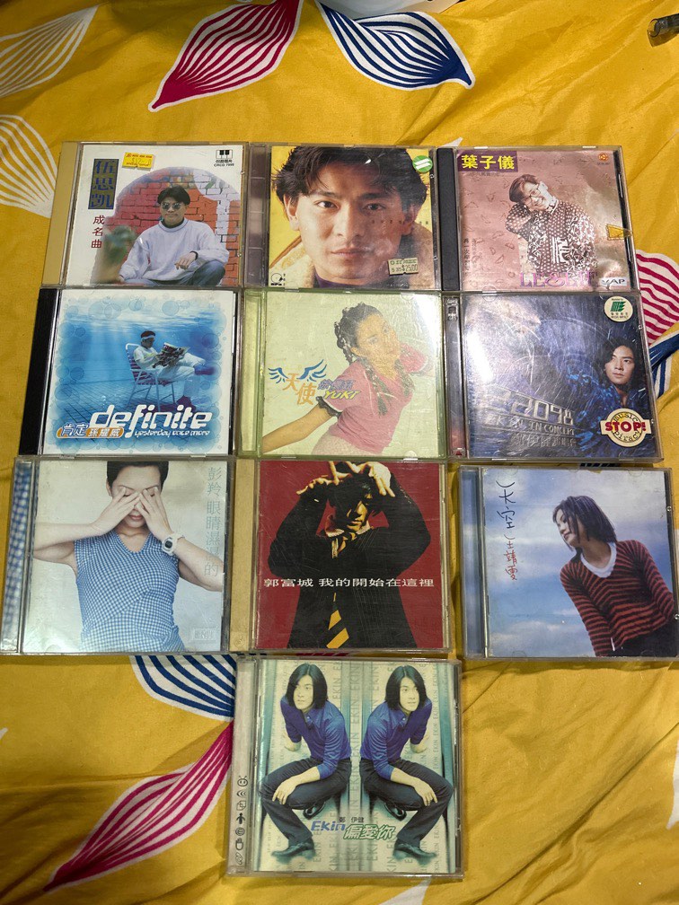 Canton Mandarin Pop Music cd bundle, Hobbies & Toys, Music & Media, CDs ...