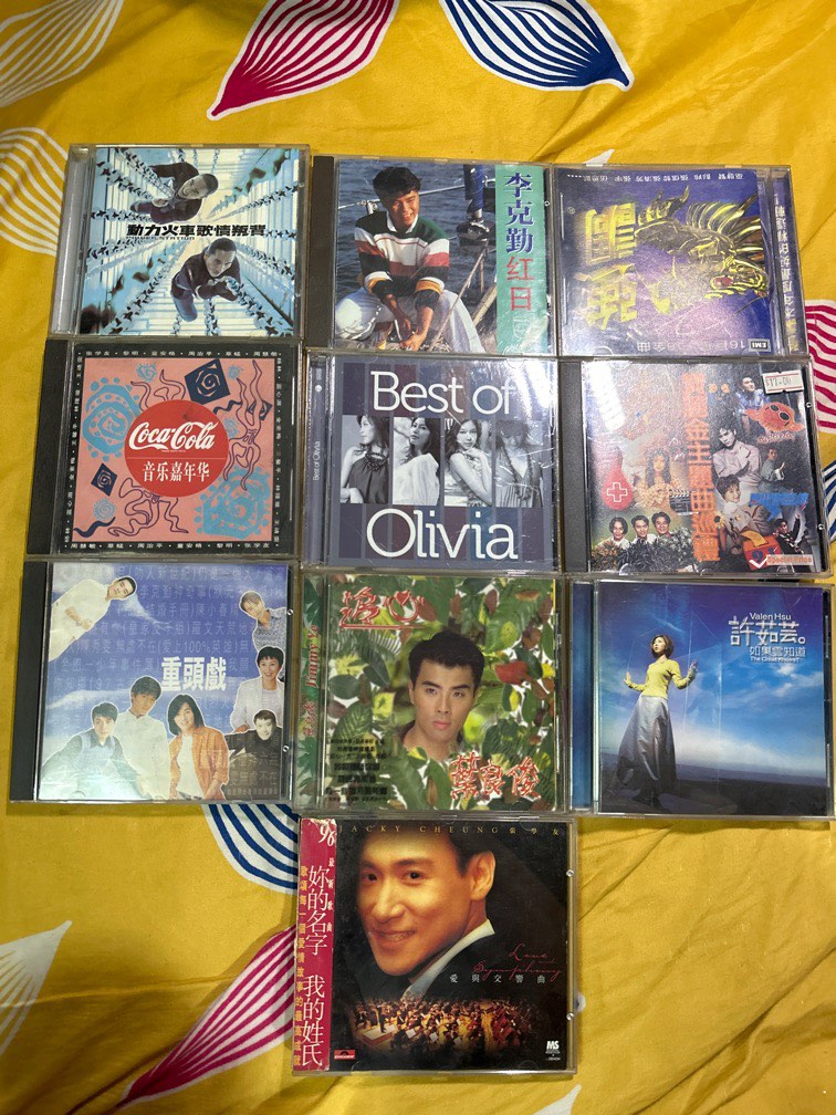 Canton Mandarin Pop Music cd bundle, Hobbies & Toys, Music & Media, CDs ...