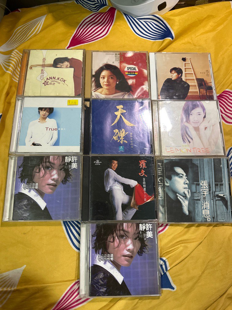 Canton Mandarin Pop Music cd bundle, Hobbies & Toys, Music & Media, CDs ...