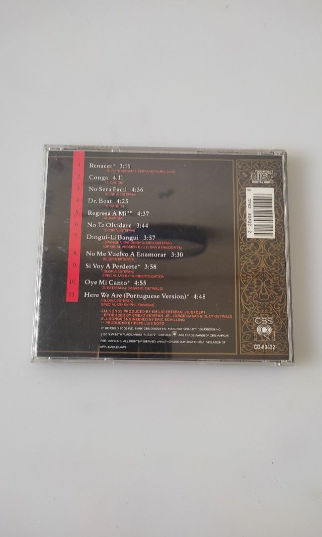 CD exitos de Gloria Estefan, Hobbies & Toys, Music & Media, CDs & DVDs ...