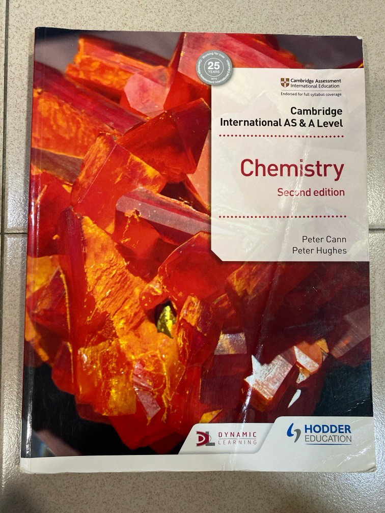 Chemistry Second Edition A Level Textbook, Hobbies & Toys, Books ...