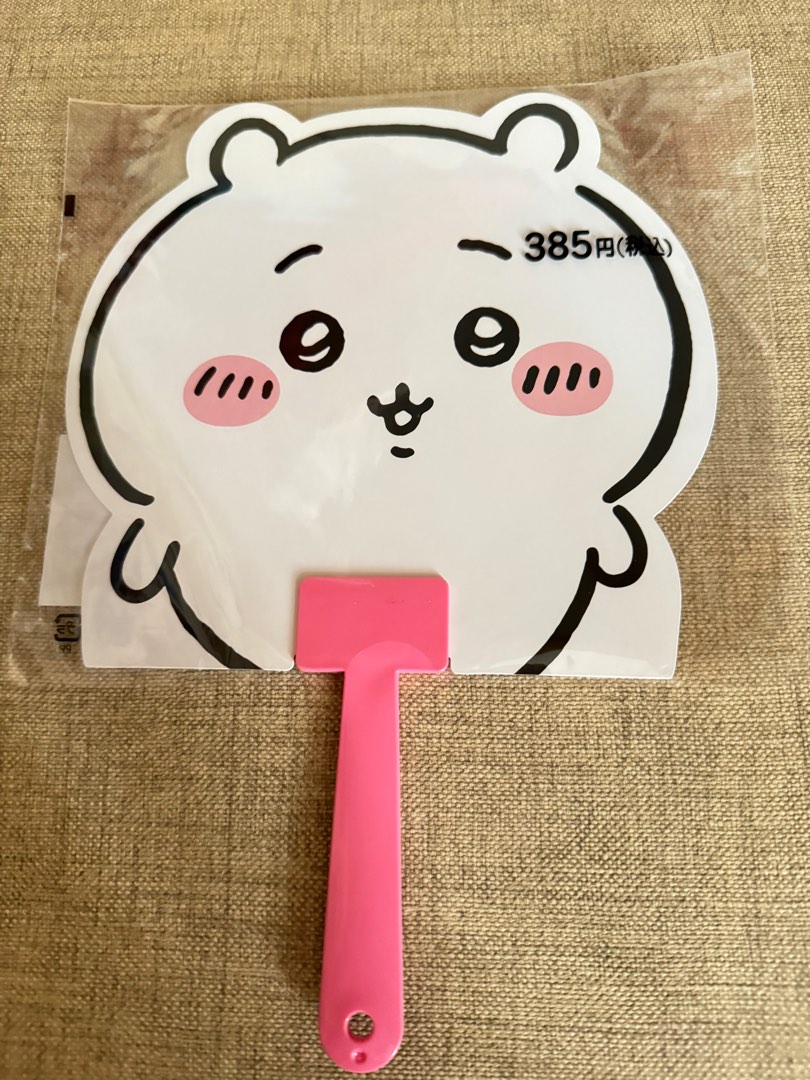 Chiikawa手動扇 Chiikawa 官方應援扇 Chiikawa Hand Fan, 興趣及遊戲, 玩具 & 遊戲類 - Carousell
