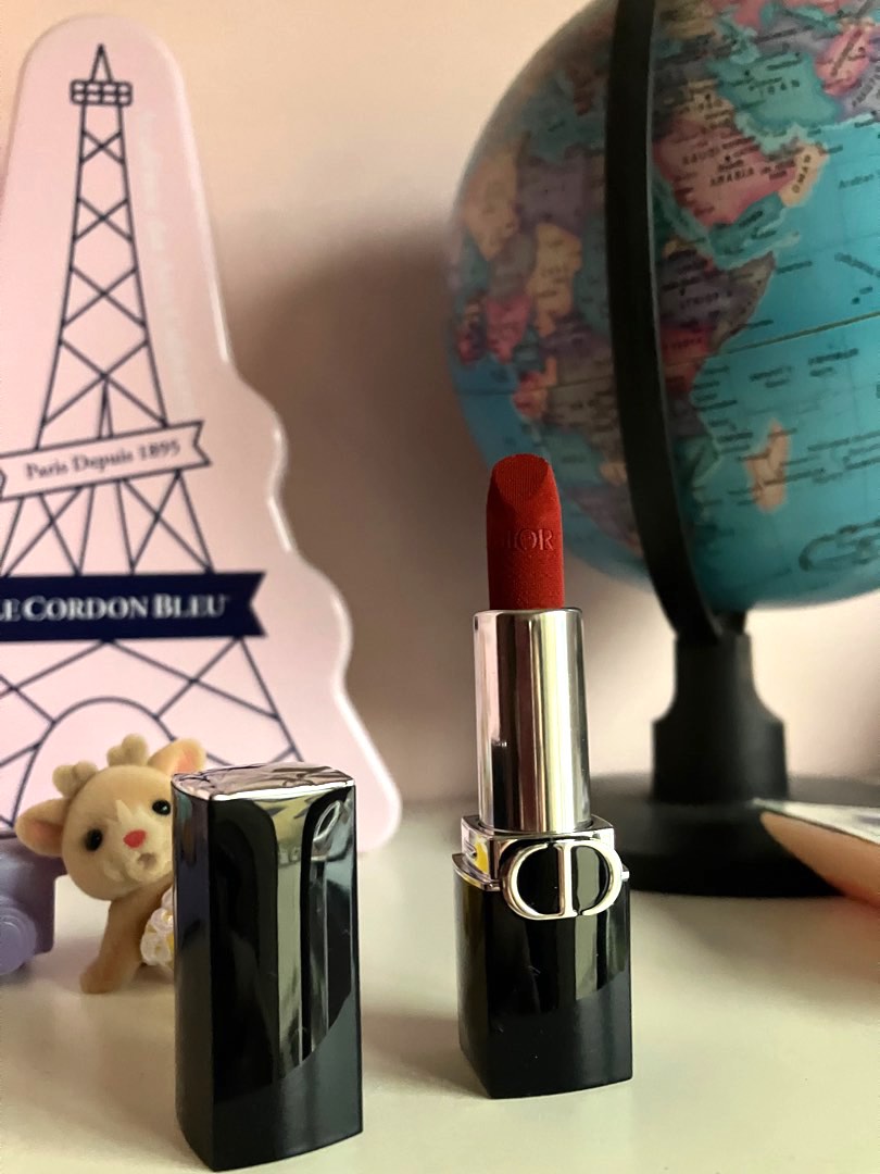 Christian Dior Lipstick Mini - Rouge Dior in 777 Fahrenheit, Beauty ...