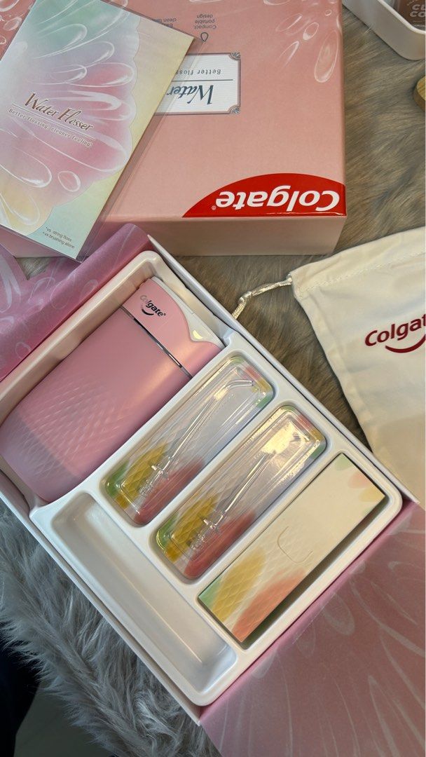 Colgate Water Flosser Device in Pink, Rechargeable - brand new, sealed ...