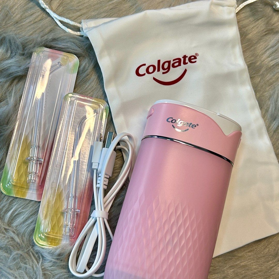 Colgate Water Flosser Device in Pink, Rechargeable - brand new, sealed ...
